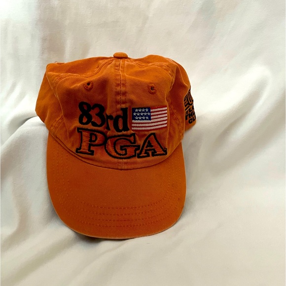 PGA Tour | Accessories | Original 983 Pga Championship Orange Hat From ...